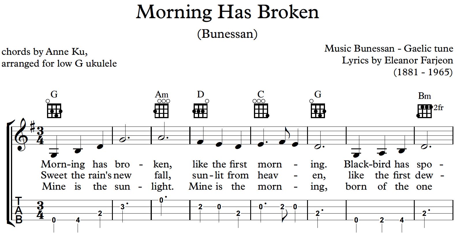 Morning-has-broken-low-G-sample – Anne KuAnne Ku