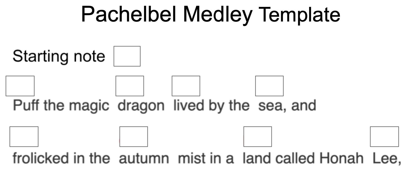 medley-template-sample – Anne KuAnne Ku