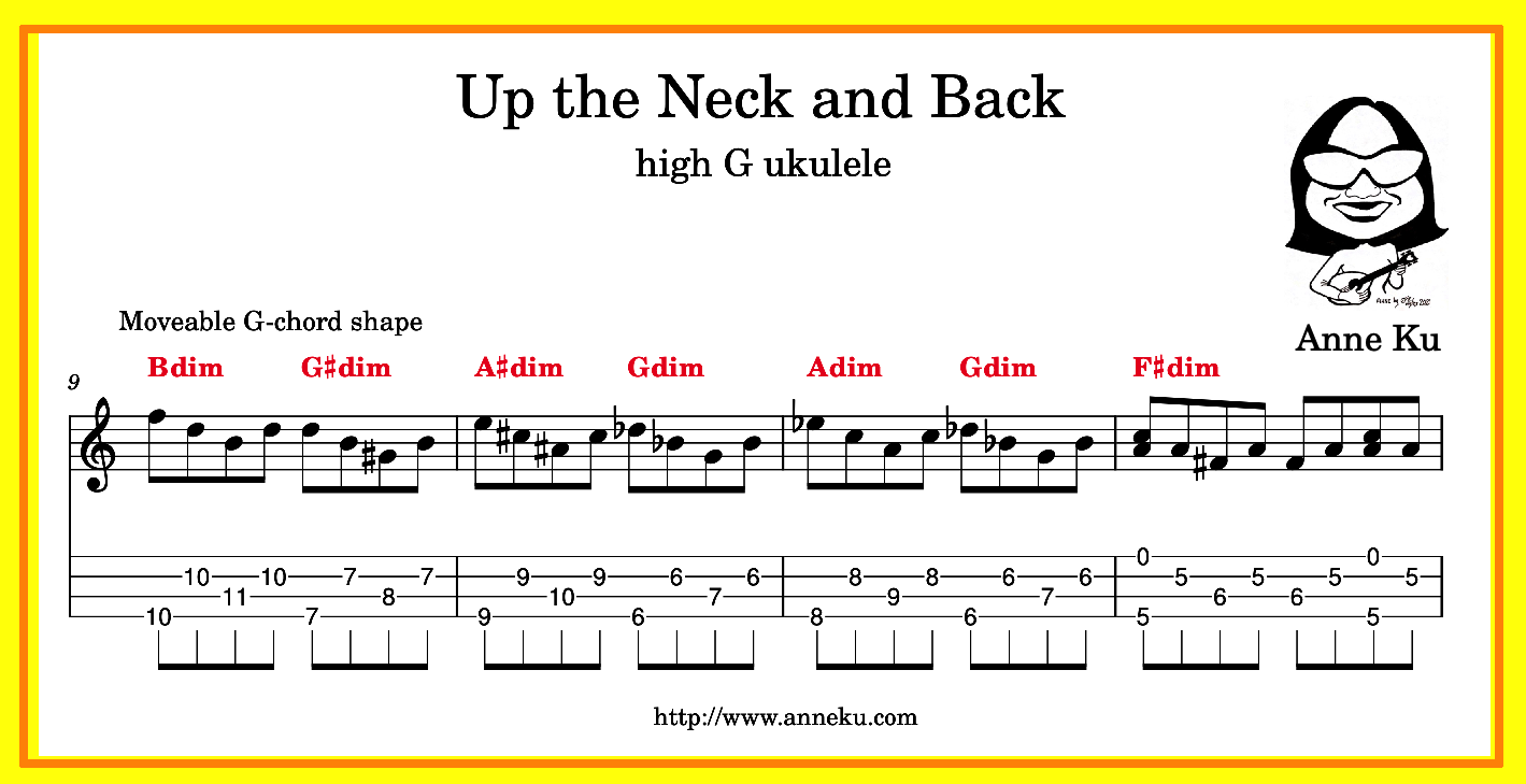 Up the Neck and Back sample 2 – Anne KuAnne Ku