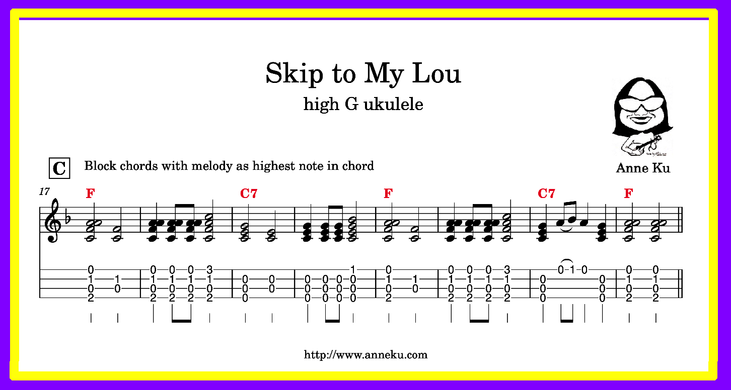 Skip to My Lou sample 2 – Anne KuAnne Ku