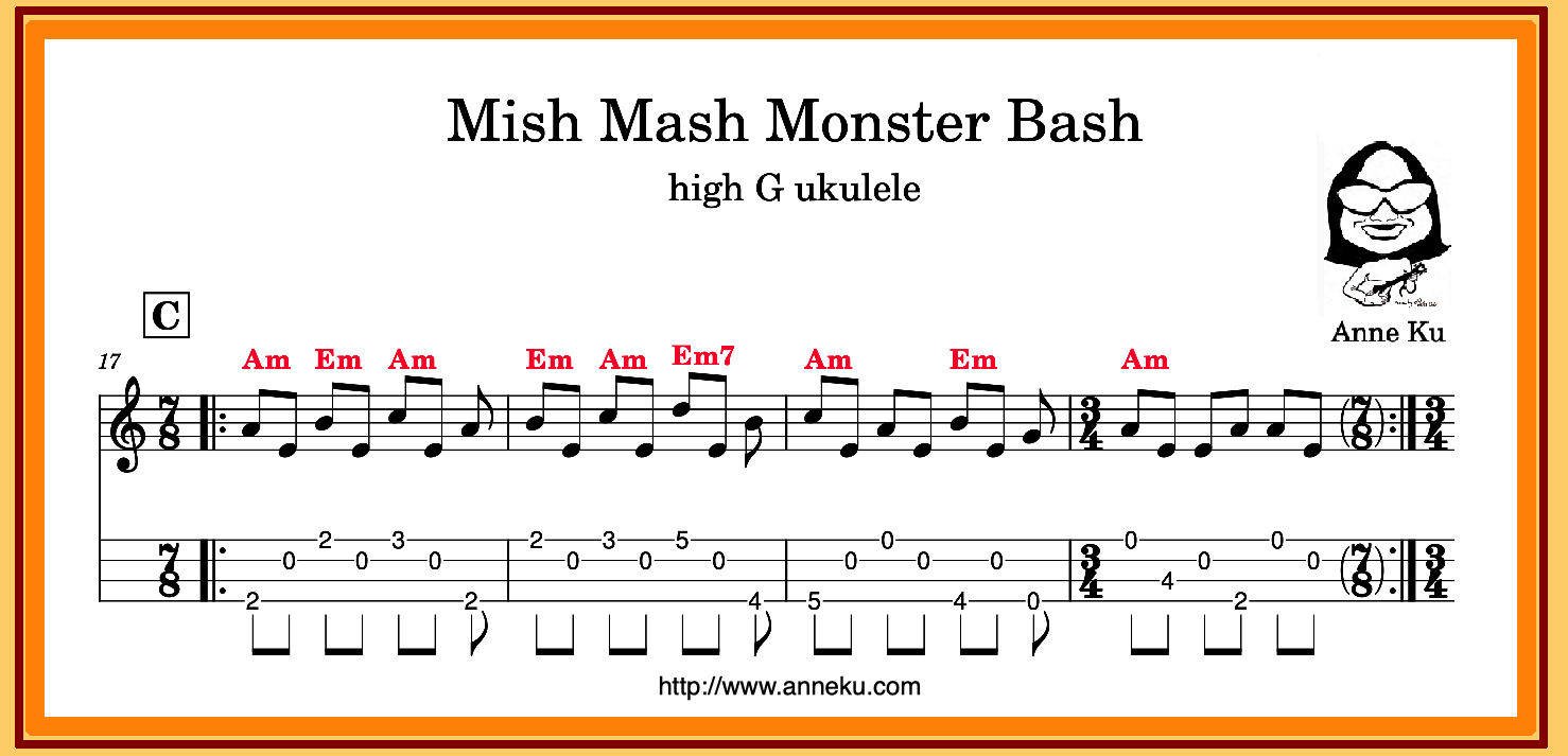 Mish Mash Monster Bash sample 2 – Anne KuAnne Ku