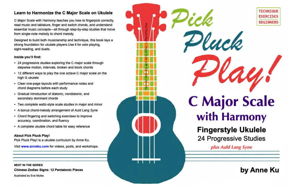 C Major Scale with Harmony - technique exercises –Anne Ku